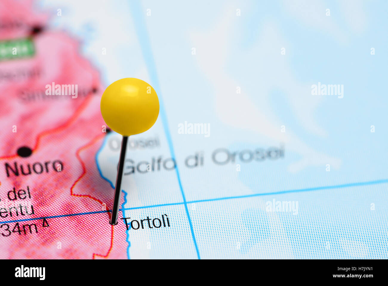Sardinia italy europe map immagini e fotografie stock ad alta ...