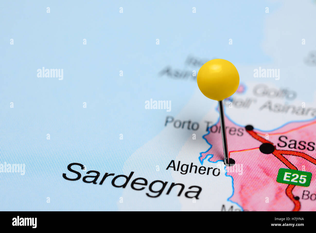 Sardinia italy europe map immagini e fotografie stock ad alta ...