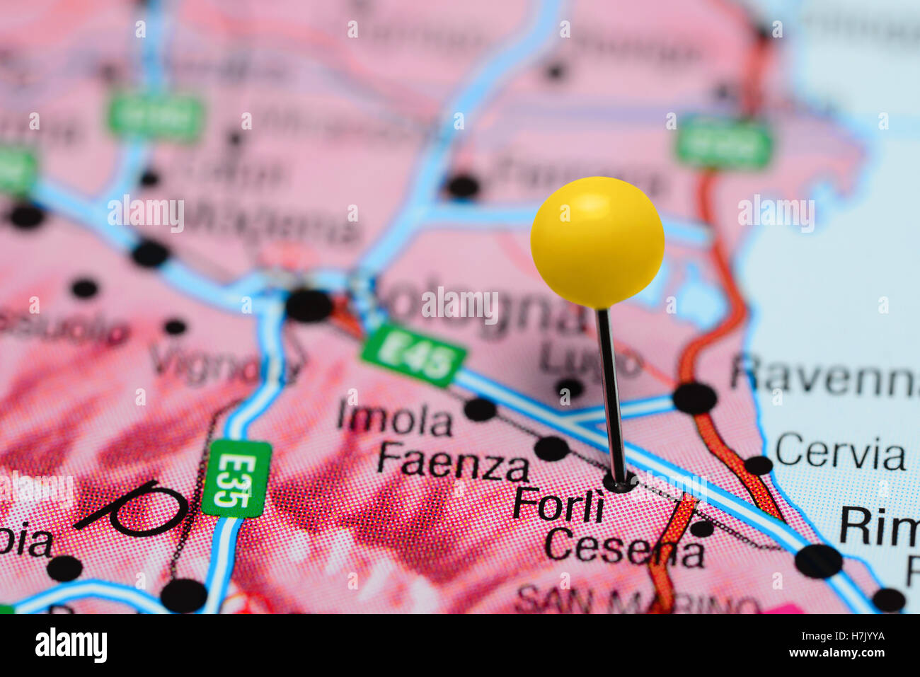 Mappa forli immagini e fotografie stock ad alta risoluzione - Alamy