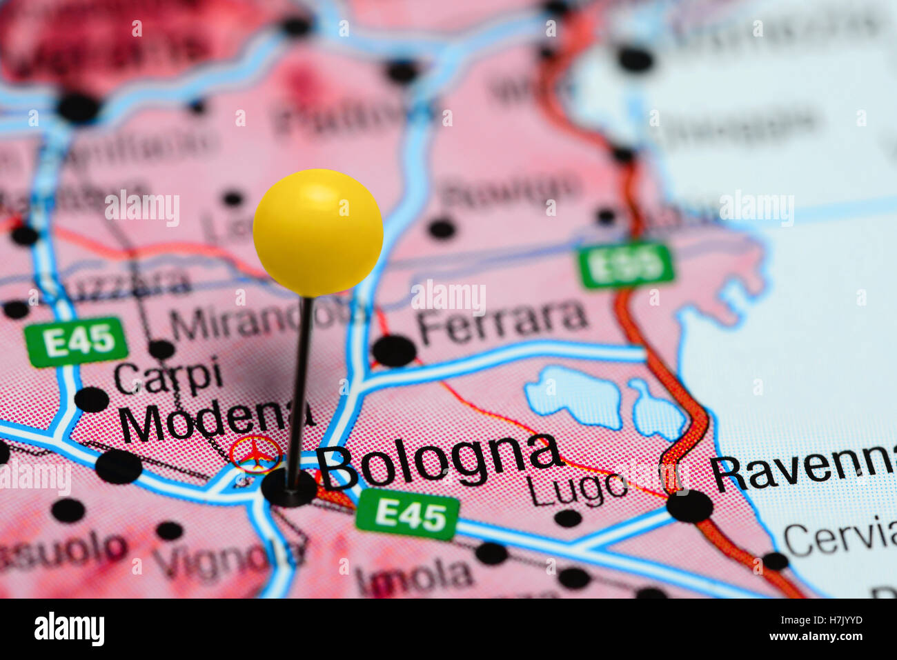 Mappa turistica di bologna immagini e fotografie stock ad alta ...