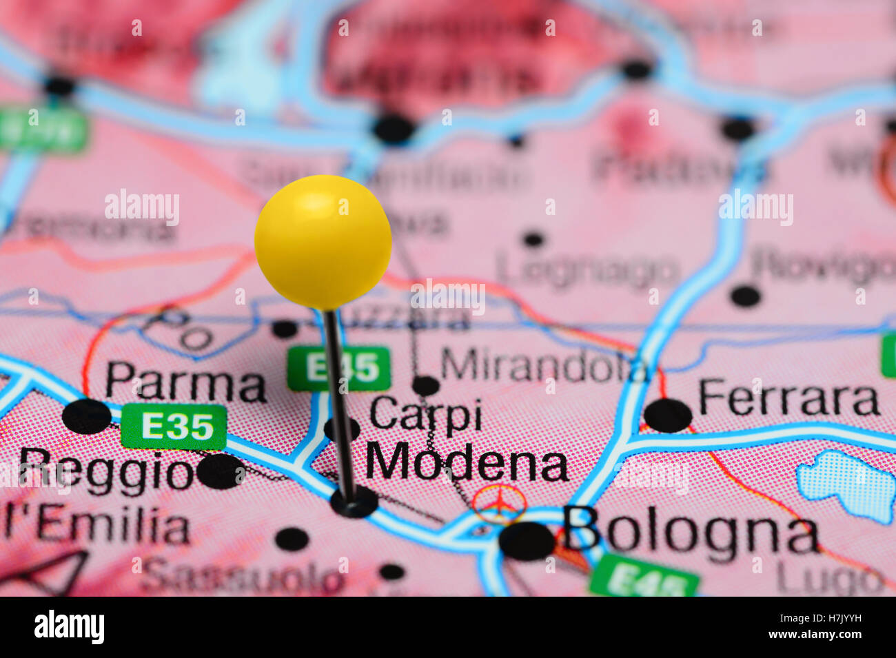 Mappa modena immagini e fotografie stock ad alta risoluzione - Alamy