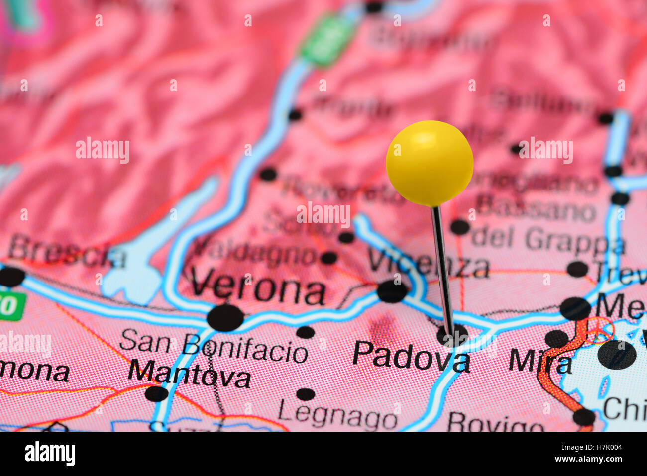 Mappa di padova immagini e fotografie stock ad alta risoluzione - Alamy