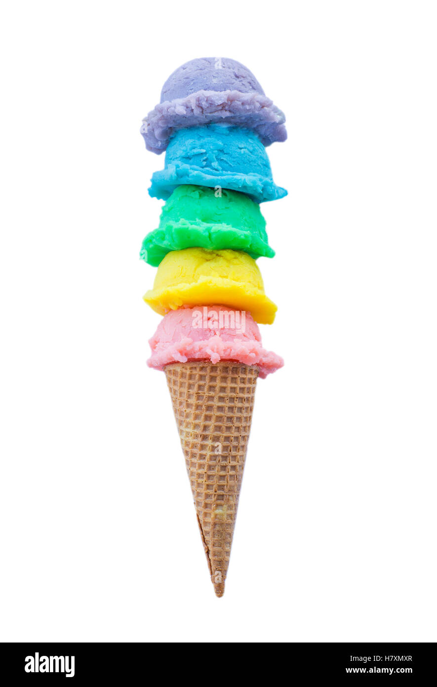 Gelato cono immagini e fotografie stock ad alta risoluzione - Alamy