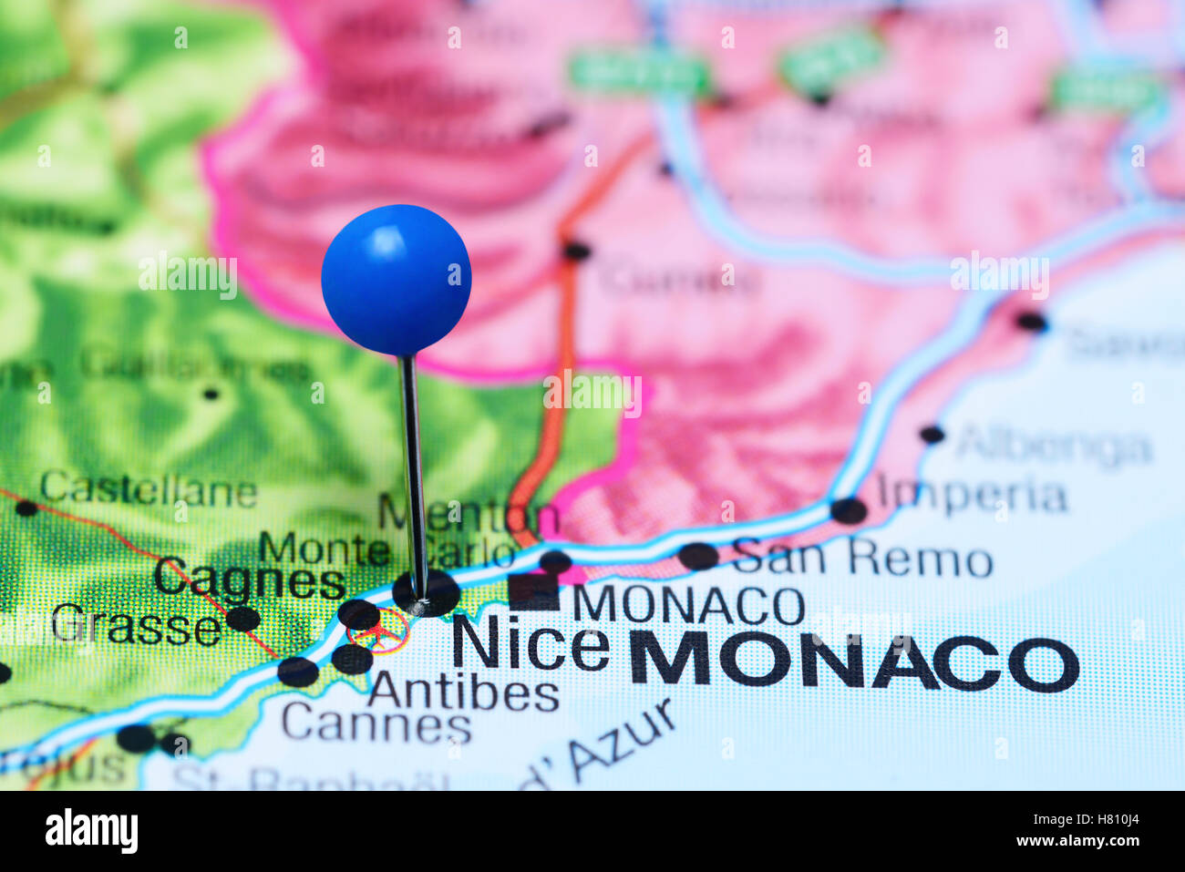 Mappa di nizza immagini e fotografie stock ad alta risoluzione - Alamy