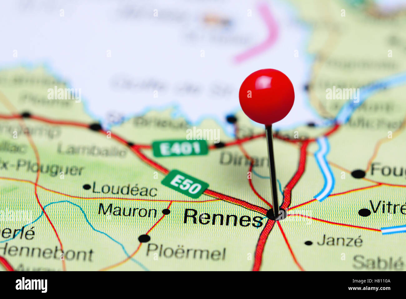 Mappa di rennes immagini e fotografie stock ad alta risoluzione - Alamy