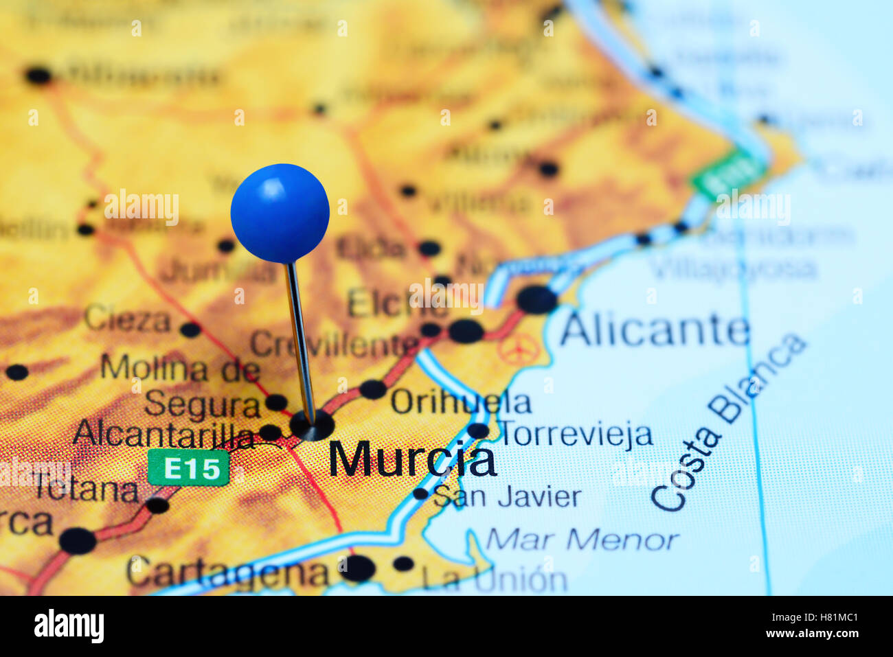 Mappa di murcia immagini e fotografie stock ad alta risoluzione - Alamy