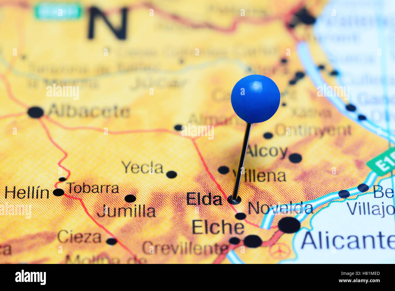 Mappa elda immagini e fotografie stock ad alta risoluzione - Alamy