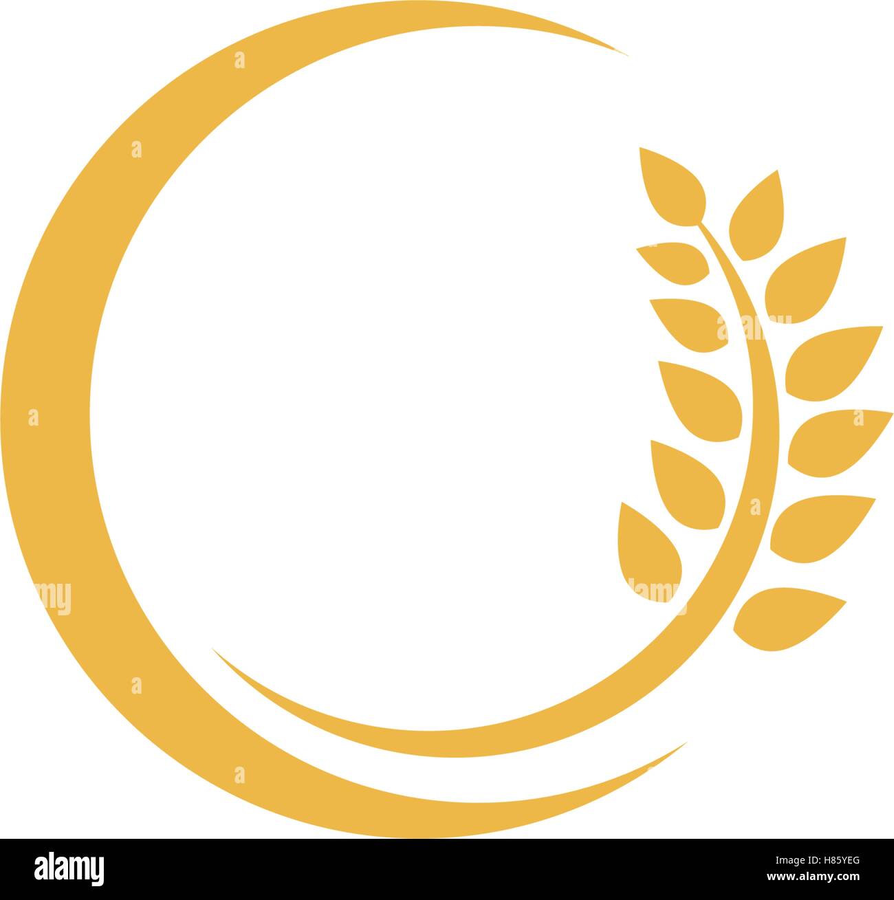 Logo di spiga di grano immagini e fotografie stock ad alta risoluzione ...