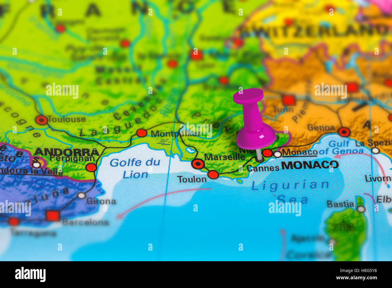 Mappa di cannes immagini e fotografie stock ad alta risoluzione - Alamy