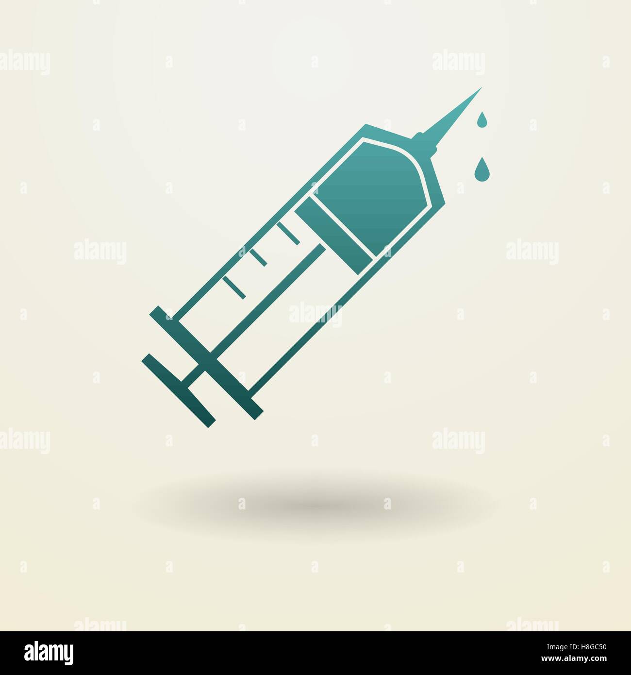 Icona della siluetta della siringa immagini e fotografie stock ad alta ...