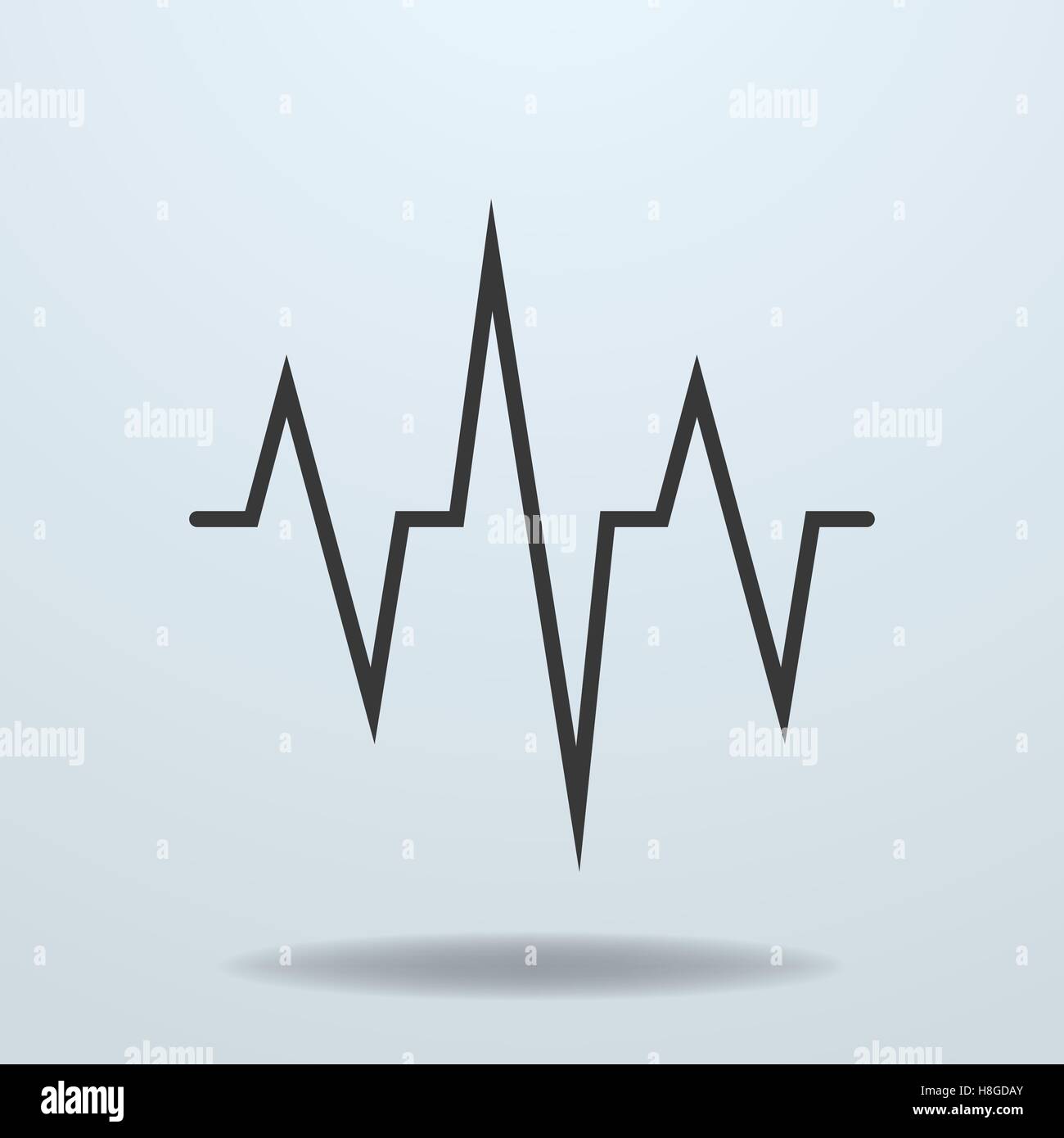 Ecg elettrocardiogramma Immagini Vettoriali Stock - Alamy