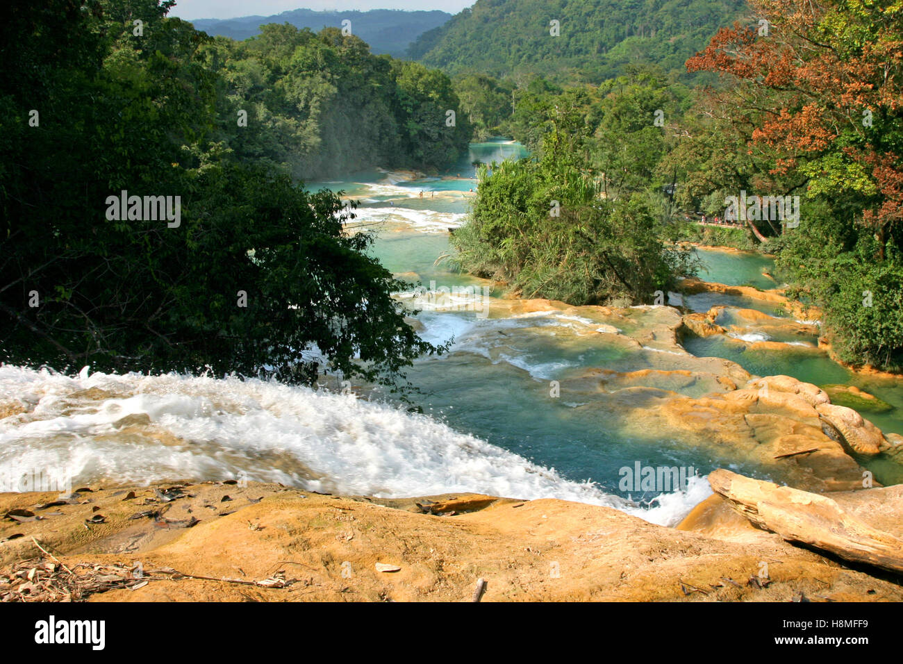 Cascate di agua azul immagini e fotografie stock ad alta risoluzione ...