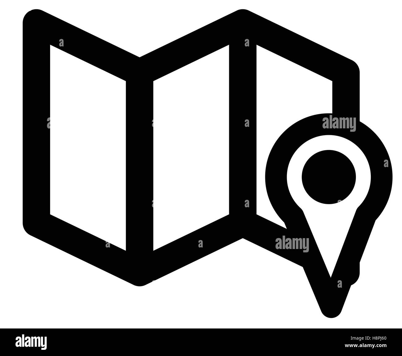 Mappa di piegatura Foto e Immagini Stock in Bianco e Nero - Alamy