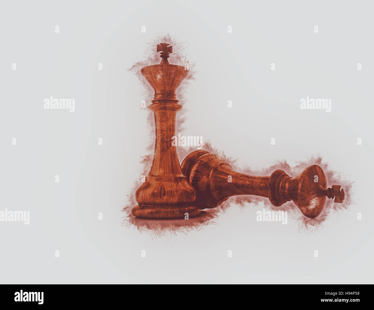 Re scacchi disegno immagini e fotografie stock ad alta risoluzione - Alamy