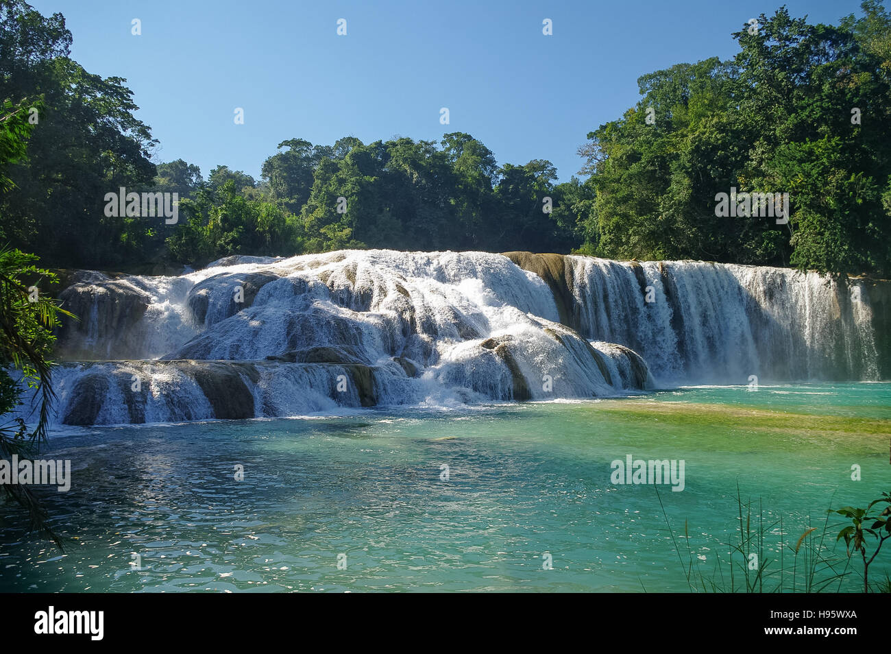 Cascate di agua azul immagini e fotografie stock ad alta risoluzione ...