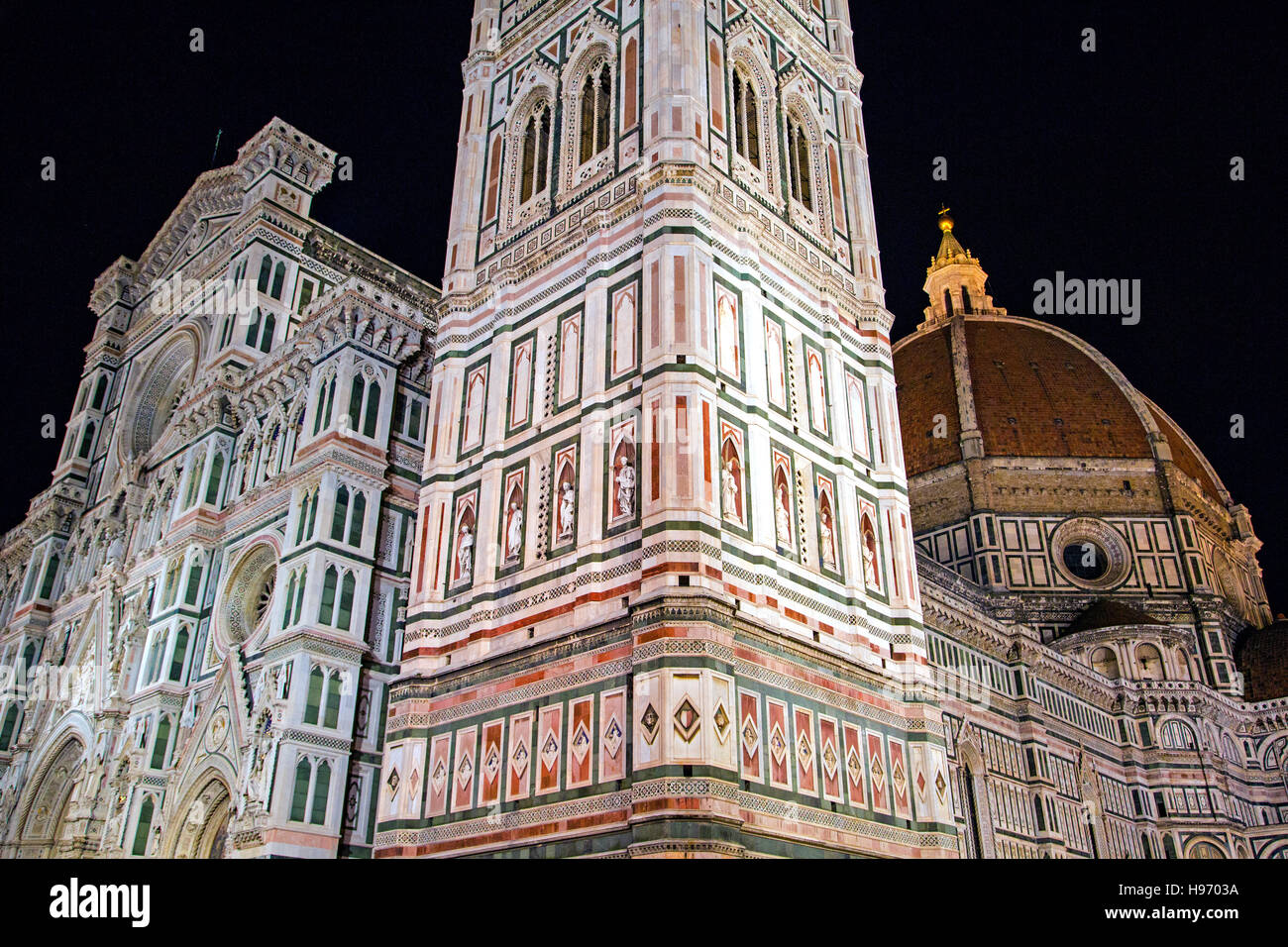 Notte del duomo di firenze immagini e fotografie stock ad alta ...