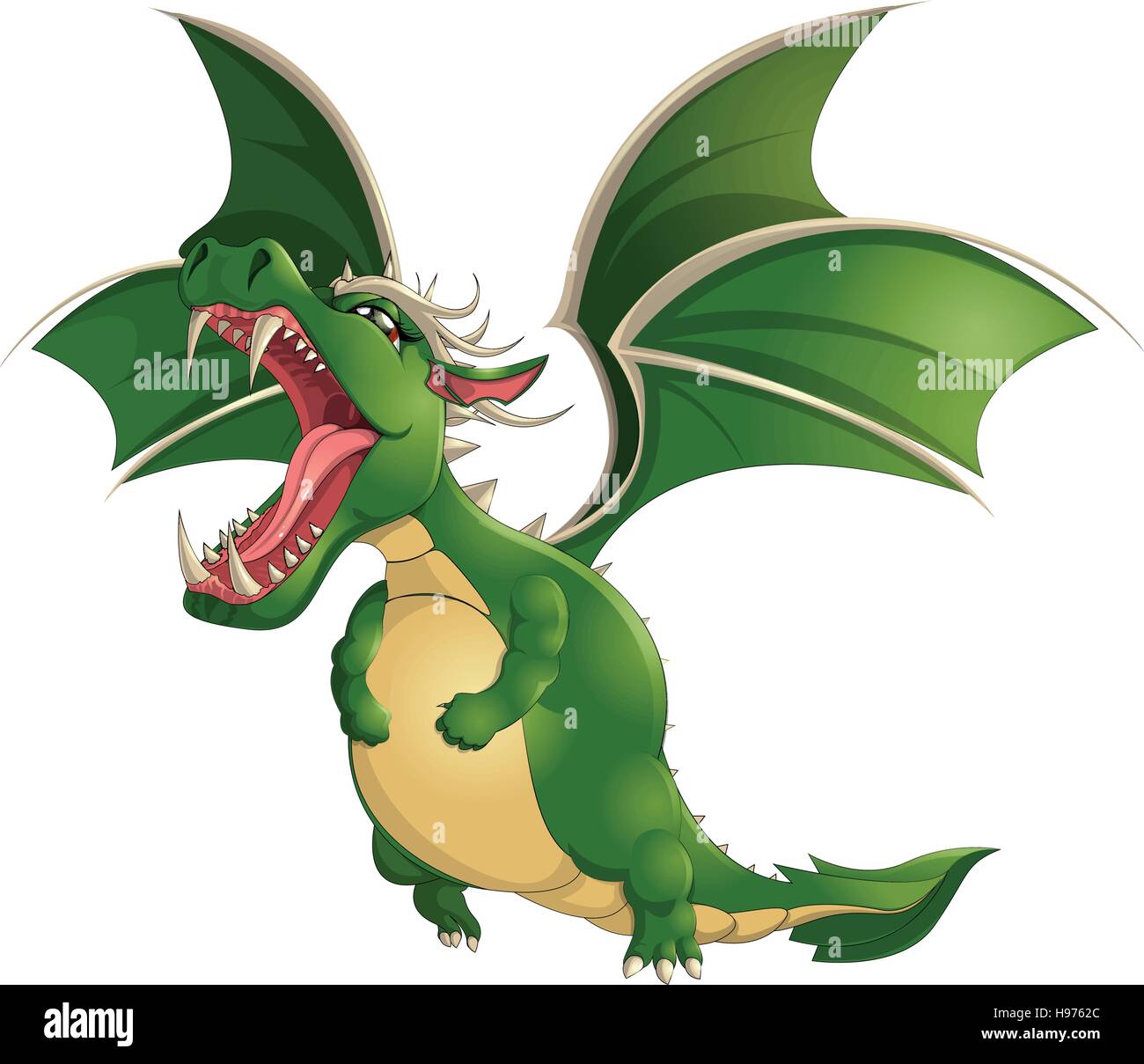 Drago dei cartoni animati Immagini Vettoriali Stock - Alamy