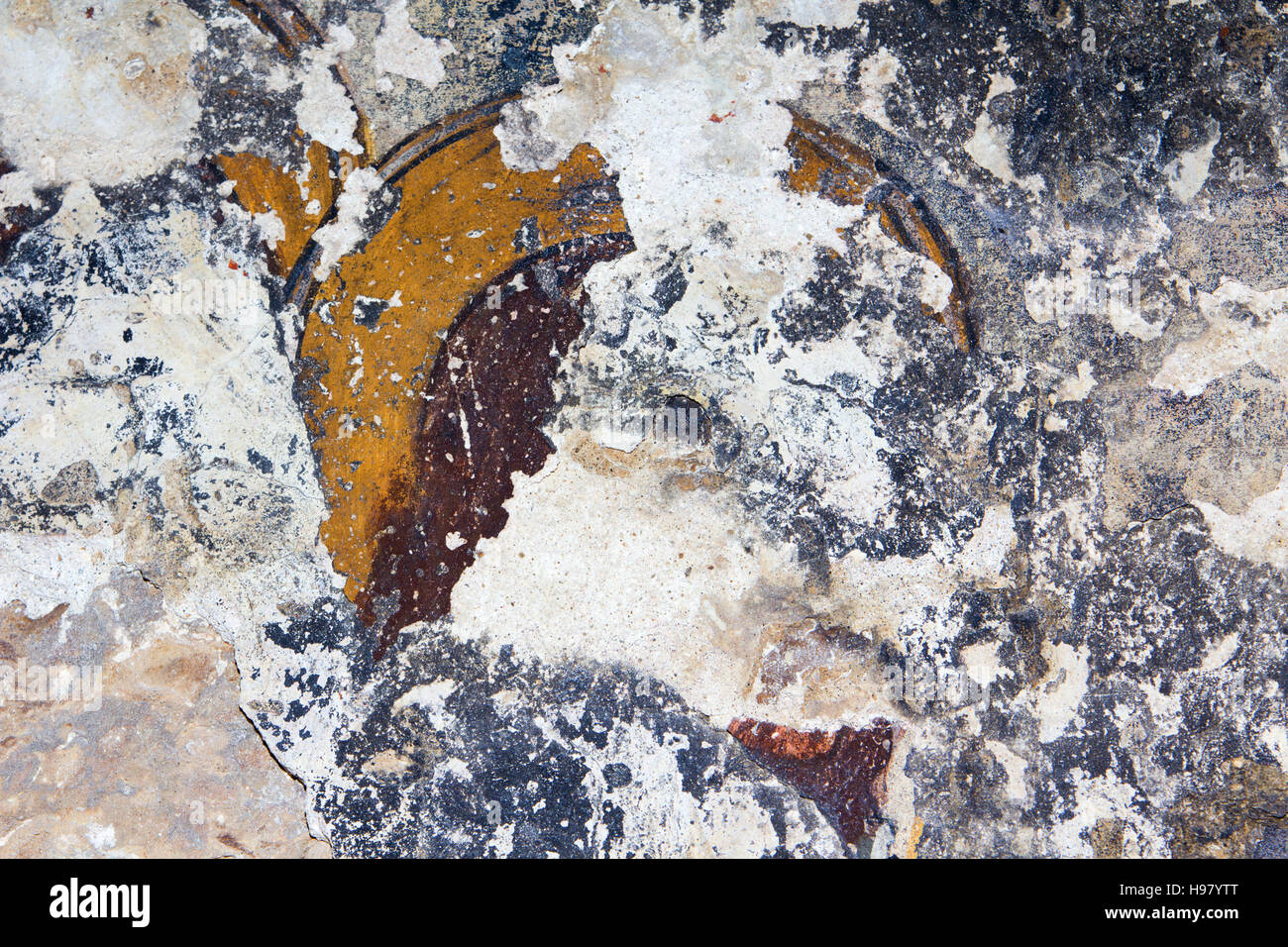 Affreschi della Chiesa rupestre di San Pietro a Buscemi, Siracusa ...