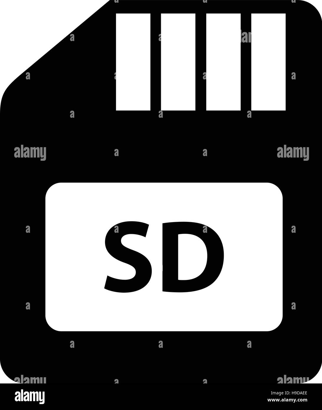 Scheda sd e scheda micro sd Immagini Vettoriali Stock - Alamy