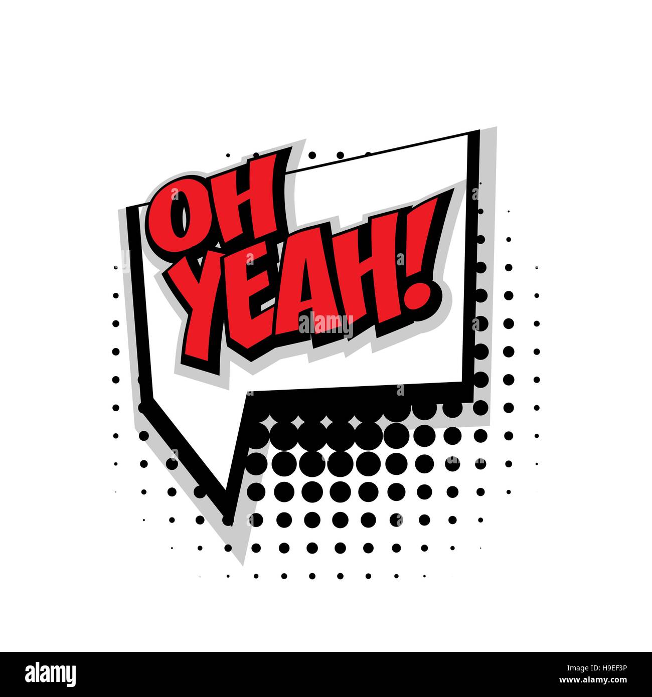 Illustration yeah immagini e fotografie stock ad alta risoluzione - Alamy