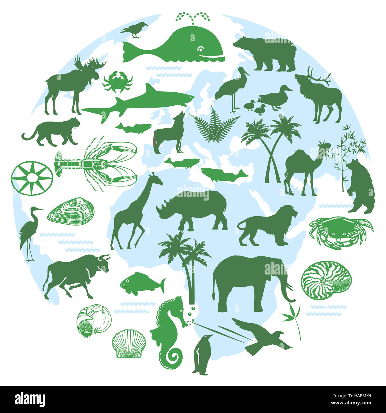 Simboli simboli animali animali Immagini senza sfondo e Foto Stock ...