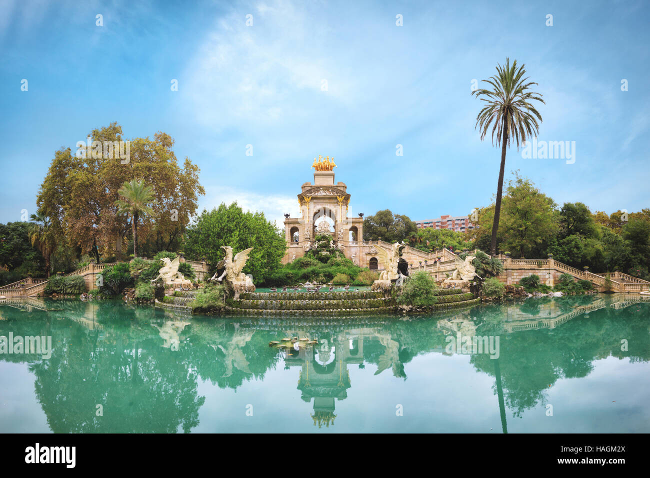 Citadel park in barcelona immagini e fotografie stock ad alta ...