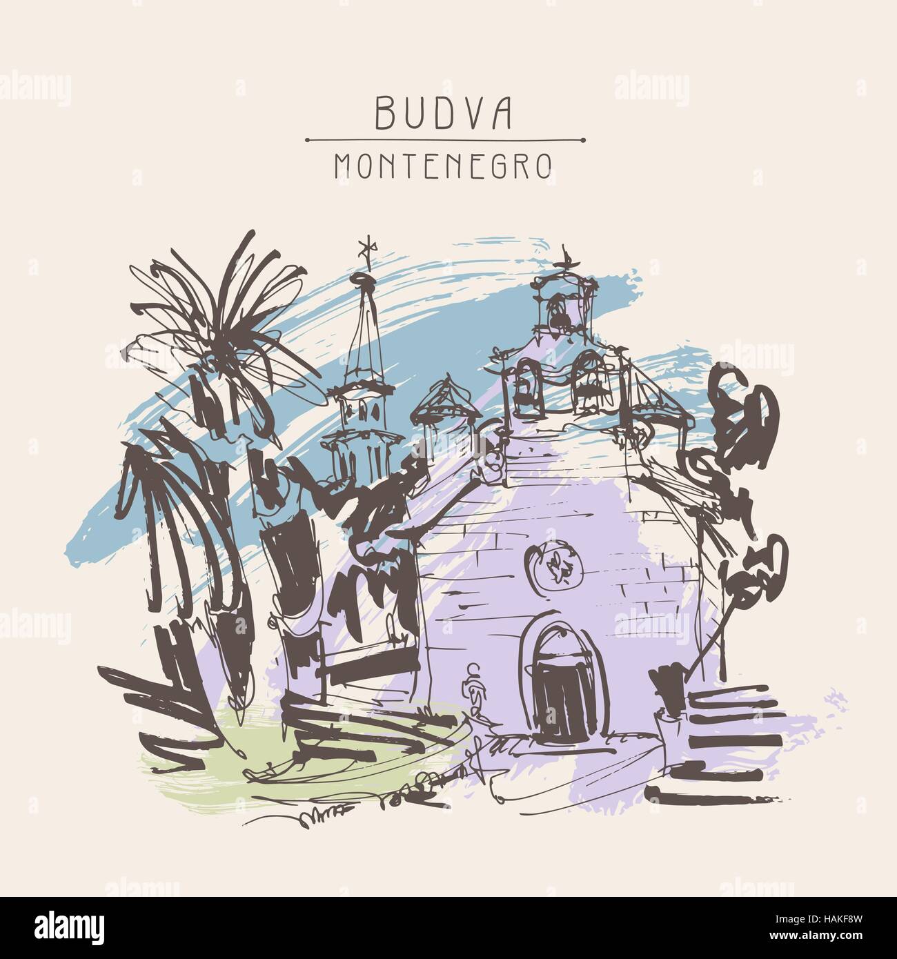 Cartello stradale della chiesa Immagini Vettoriali Stock - Alamy