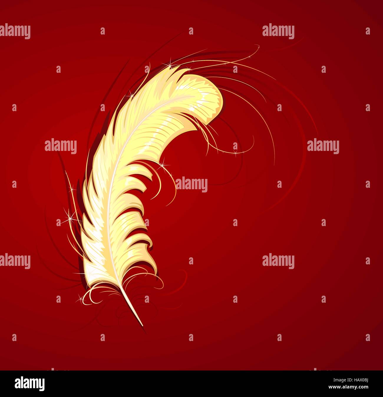 Piuma come sfondo Immagini Vettoriali Stock - Alamy