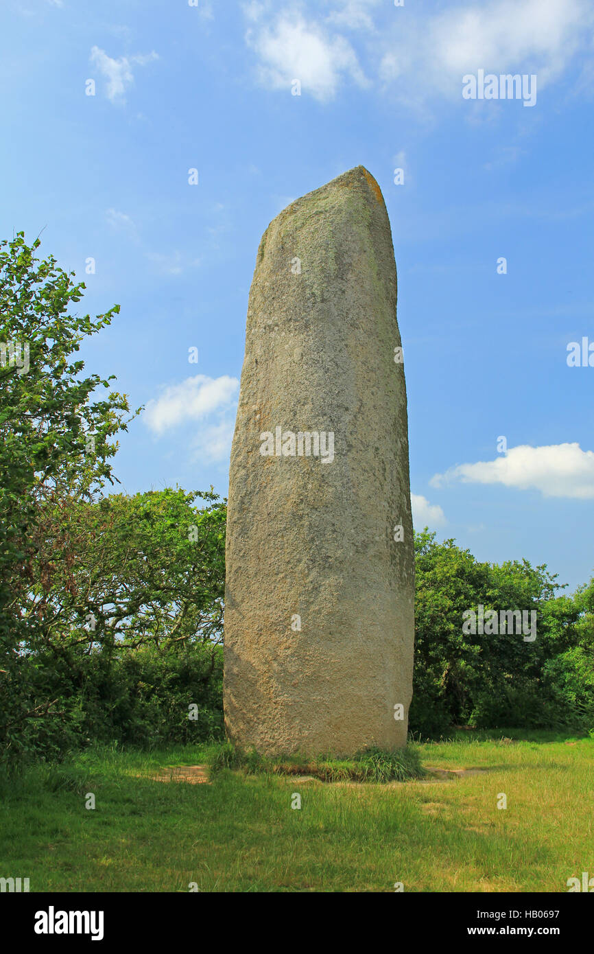 Menhir di kerloas immagini e fotografie stock ad alta risoluzione - Alamy