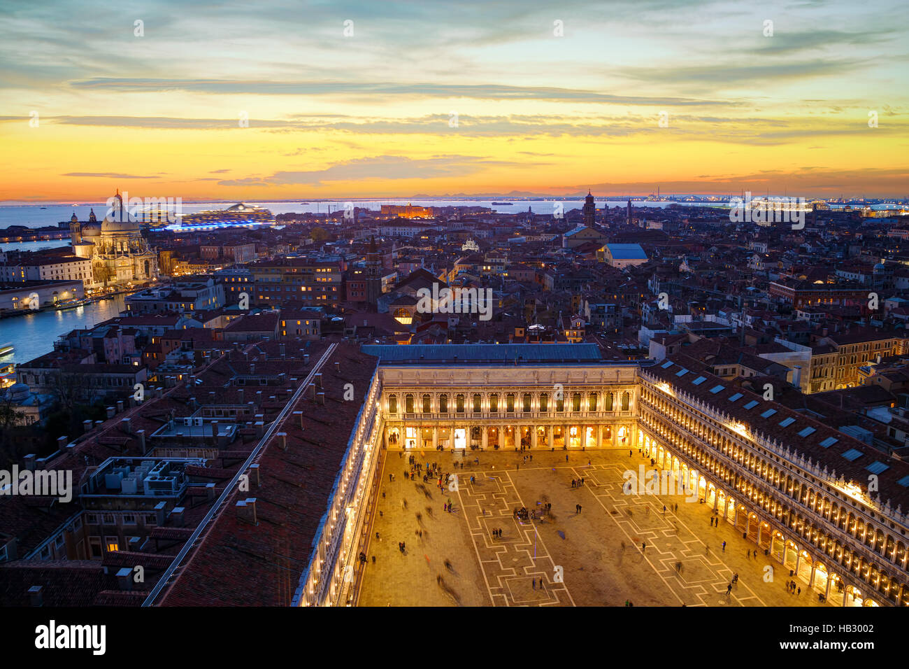 Vista aerea di venezia immagini e fotografie stock ad alta risoluzione ...