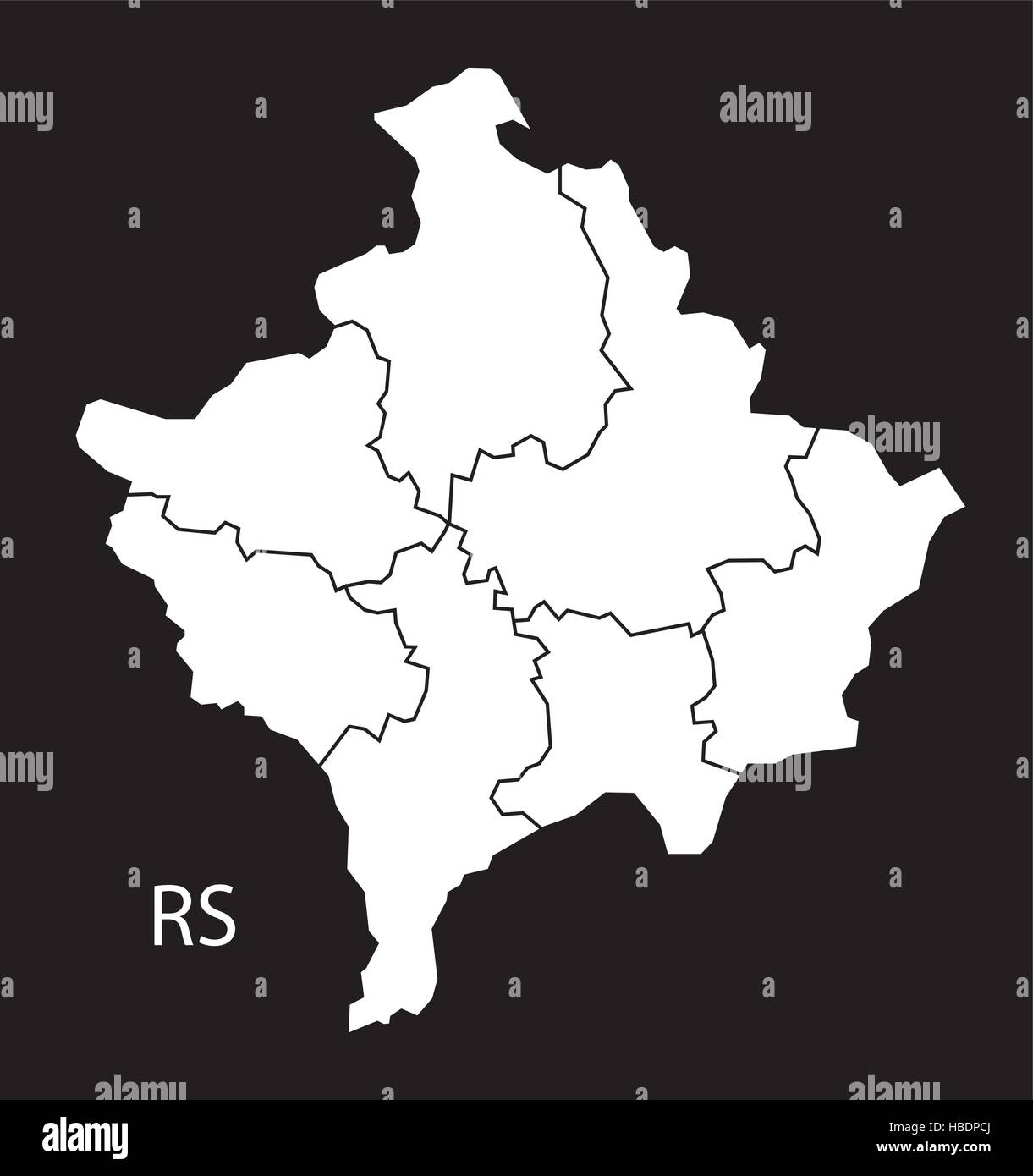 Mappa kosovo Immagini Vettoriali Stock - Pagina 2 - Alamy