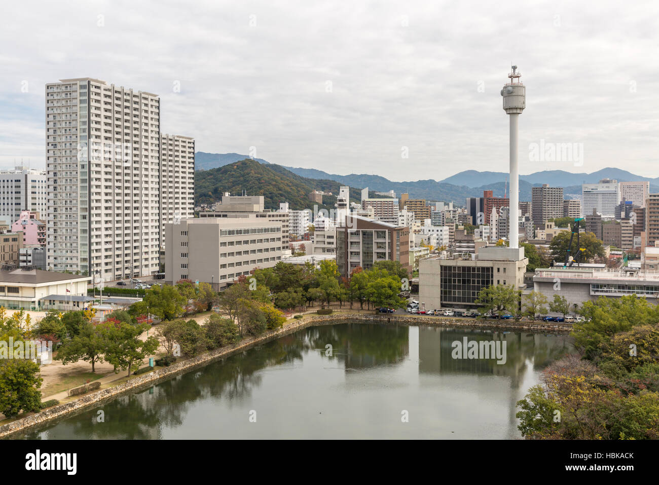 Japan hiroshima skyline immagini e fotografie stock ad alta risoluzione ...