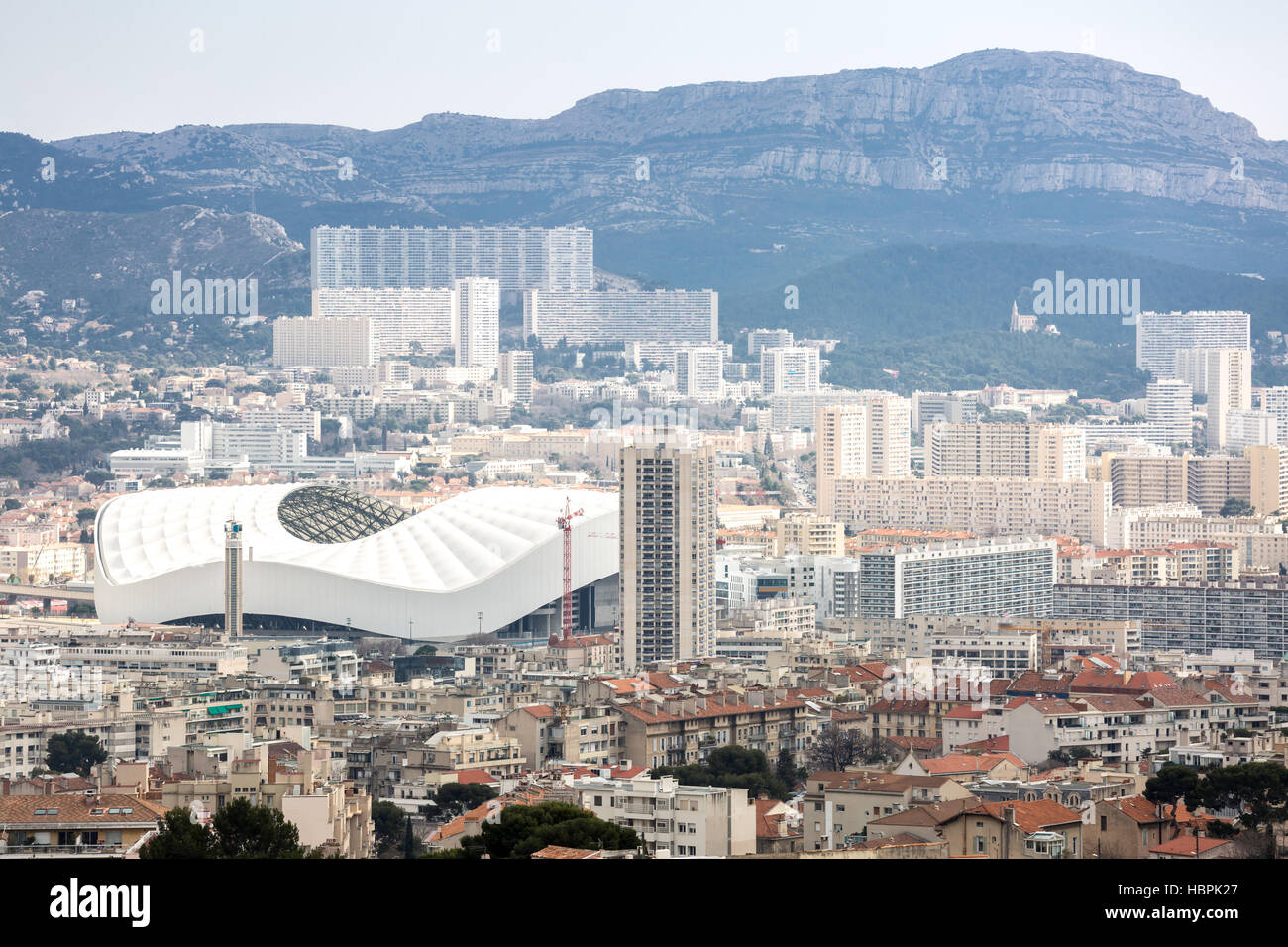 Veduta aerea di marsiglia immagini e fotografie stock ad alta ...