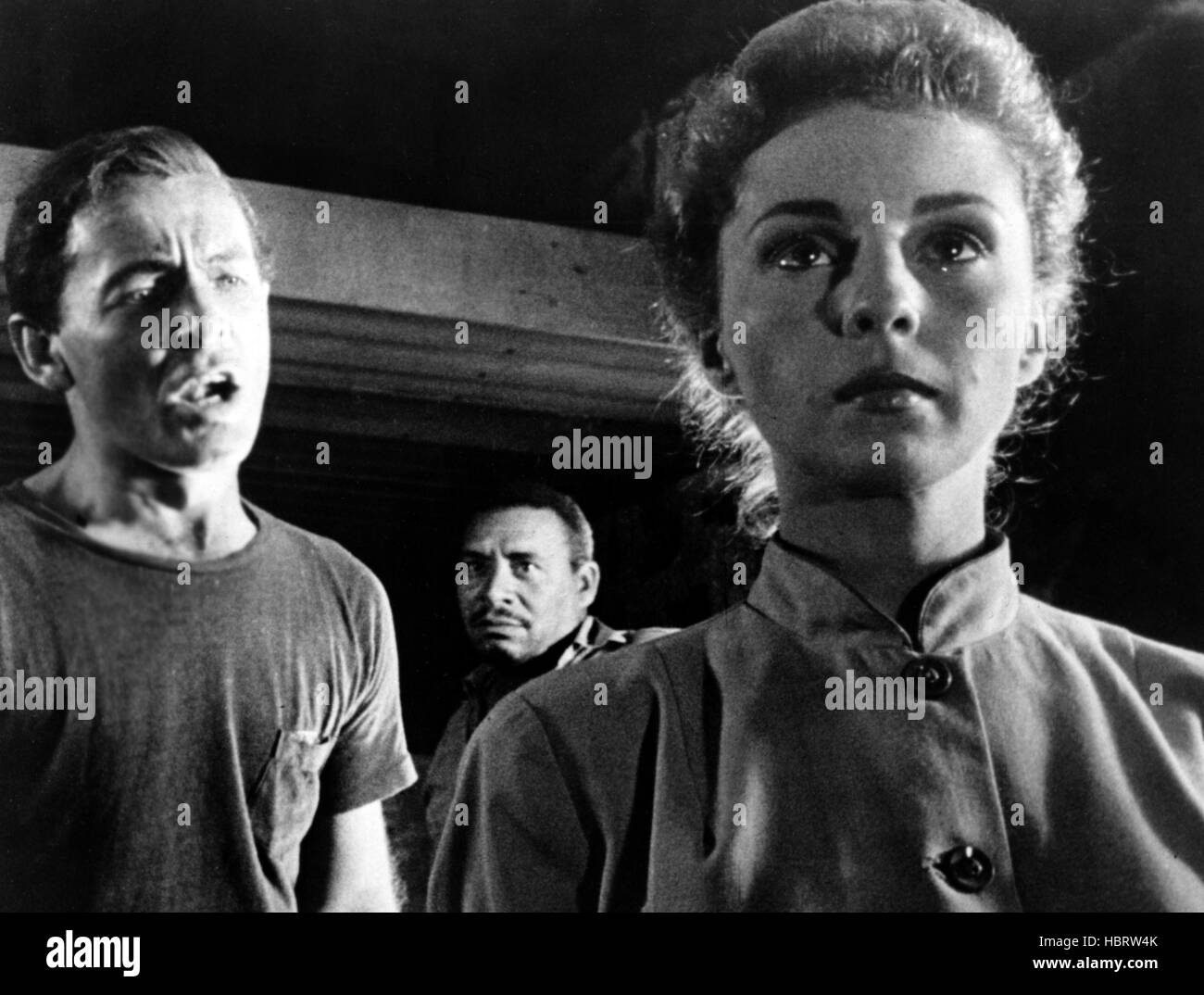 Cinque, James Anderson, Charles Lampkin, Susan Douglas, 1951 Foto stock ...