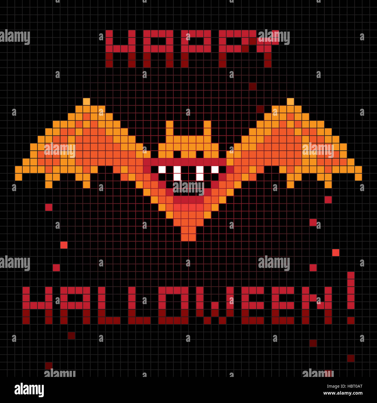 Pixel art halloween immagini e fotografie stock ad alta risoluzione - Alamy
