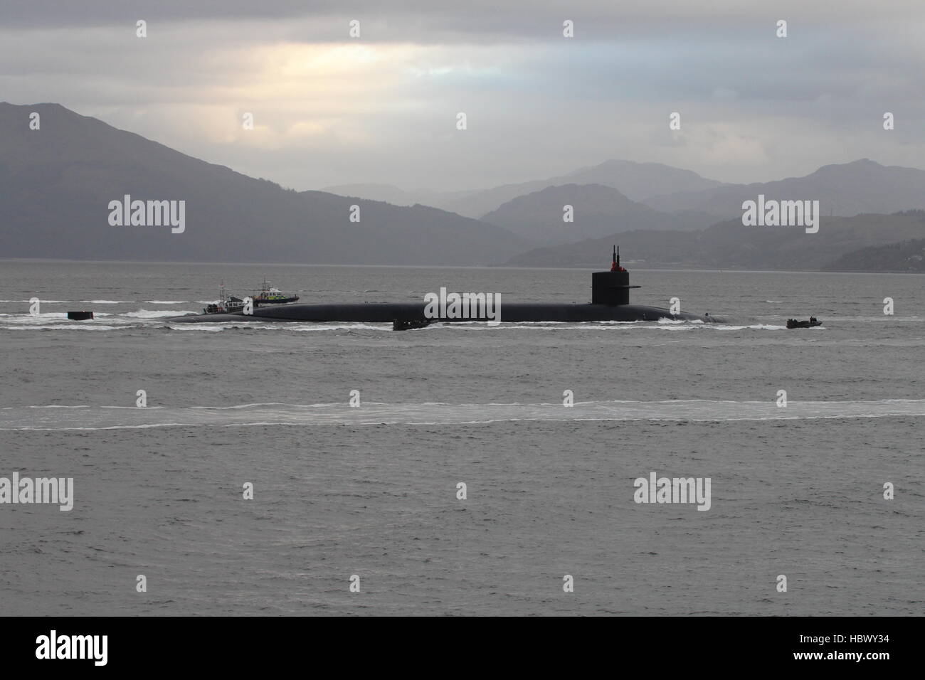 USS Tennessee (SSBN-734), un Ohio-class sottomarini della US Navy ...
