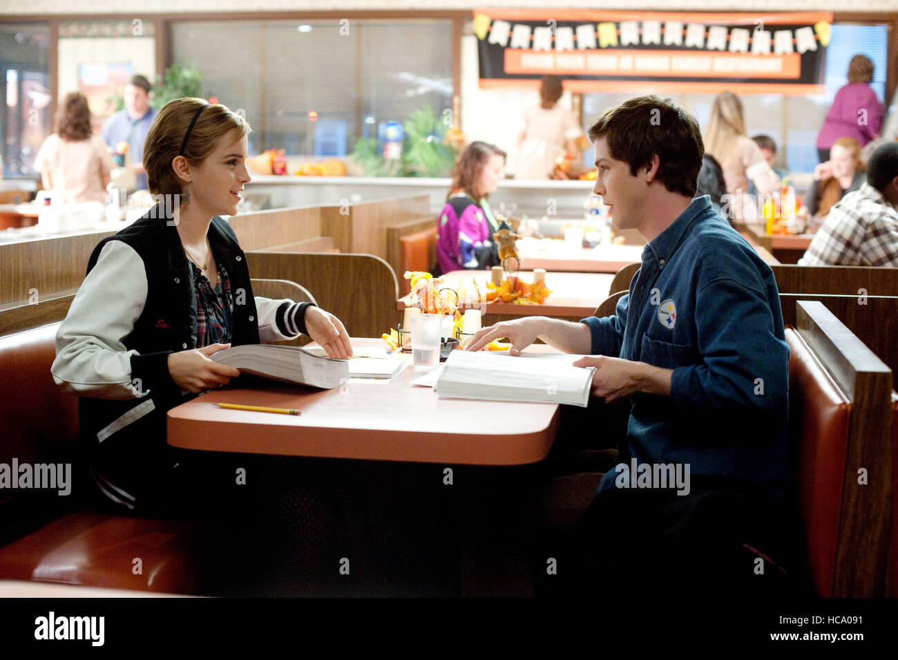 I VANTAGGI DI ESSERE UN VIOLACIOCCA, da sinistra: Emma Watson, Logan ...