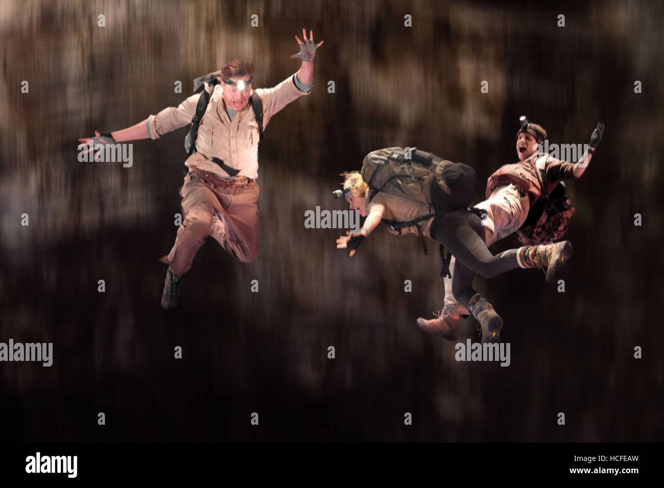 Viaggio di 3-D, (aka VIAGGIO AL CENTRO DELLA TERRA 3D), da sinistra ...