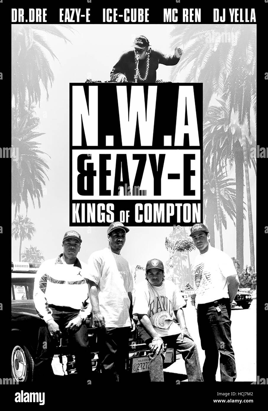 NWA & eazy-E: RE DI COMPTON, noi poster, da sinistra: Dr. Dre, MC Ren ...