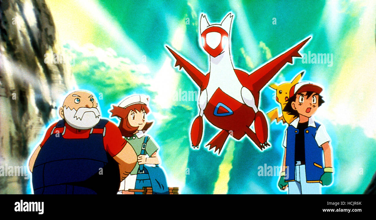 POKEMON HEROES, Latias, Pikachu Ash Ketchum, 2003, (c) pellicole di ...