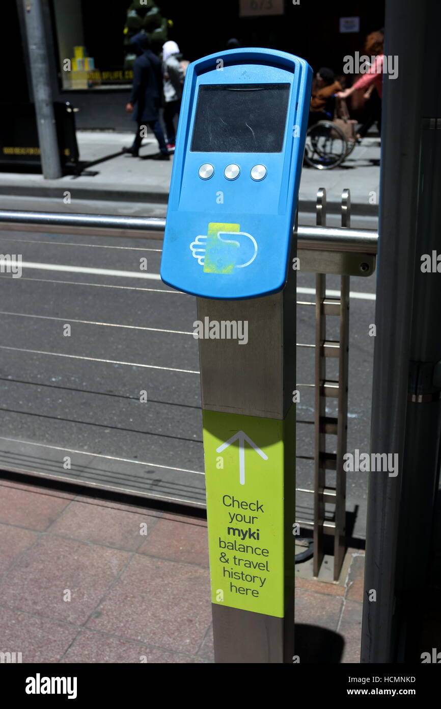 Carta myki melbourne immagini e fotografie stock ad alta risoluzione ...