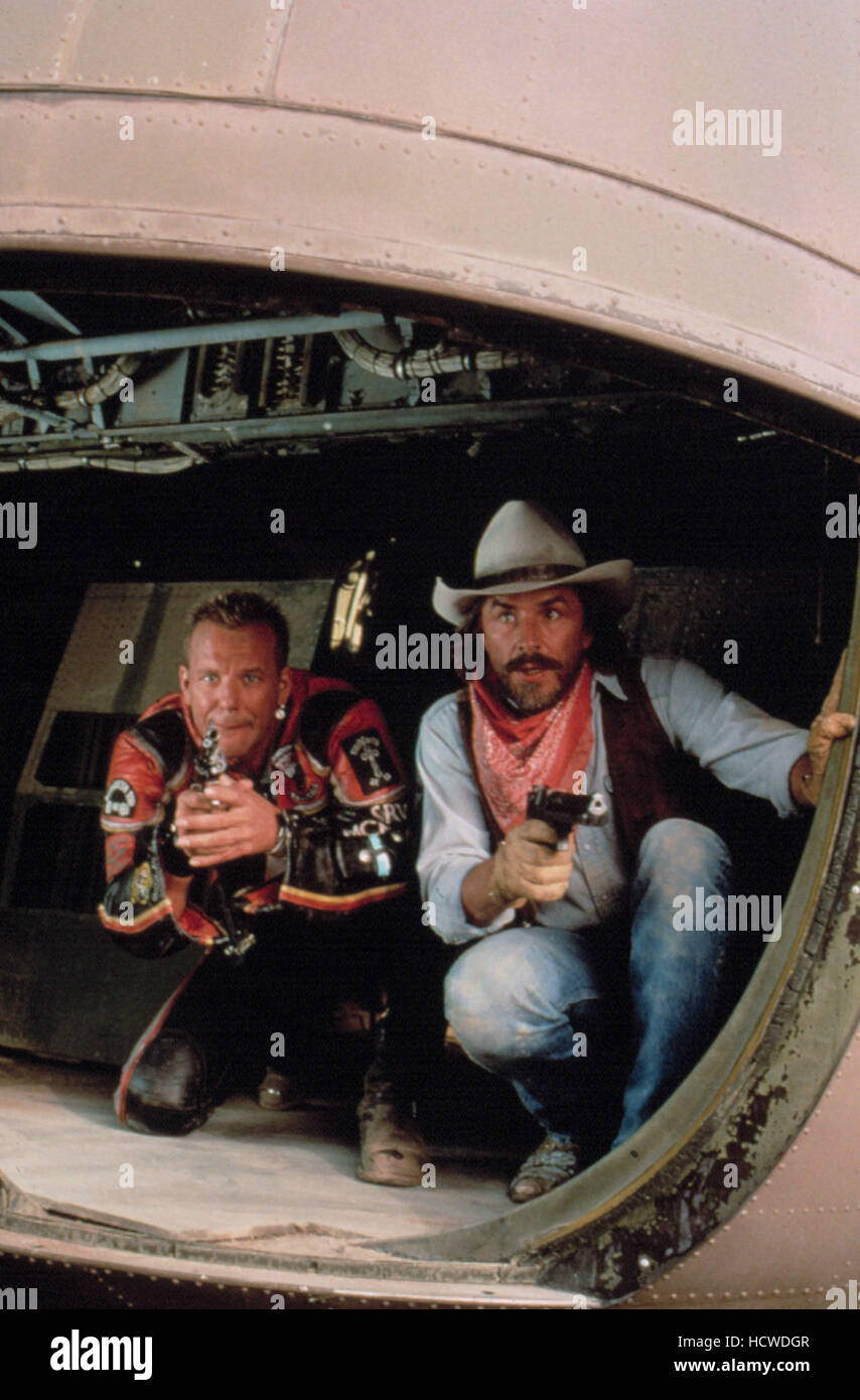 HARLEY DAVIDSON E MARLBORO MAN, Mickey Rourke, Don Johnson, 1991, (c ...