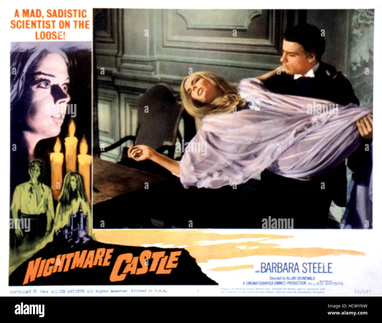 Il castello di incubo, (aka amanti d'oltretomba), Barbara Steele ...