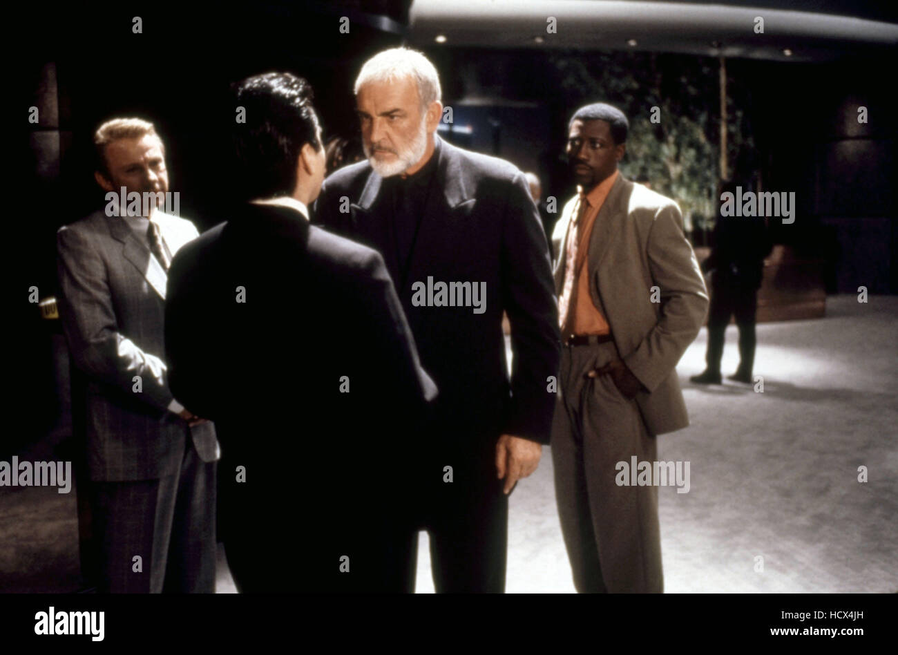 RISING SUN, Harvey Keitel, Sean Connery, Wesley Snipes, 1993. TM e ...