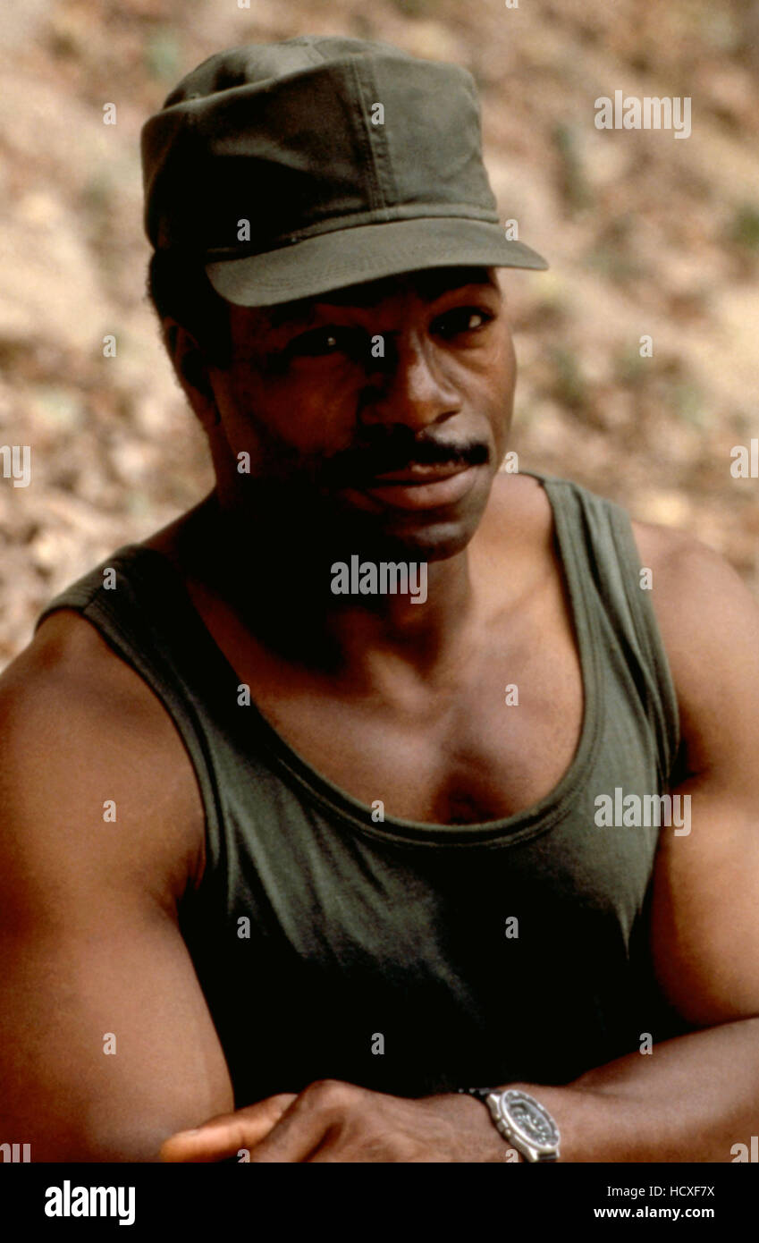 PREDATOR, Carl Weathers, 1987, TM e Copyright (c)20th Century Fox Film ...