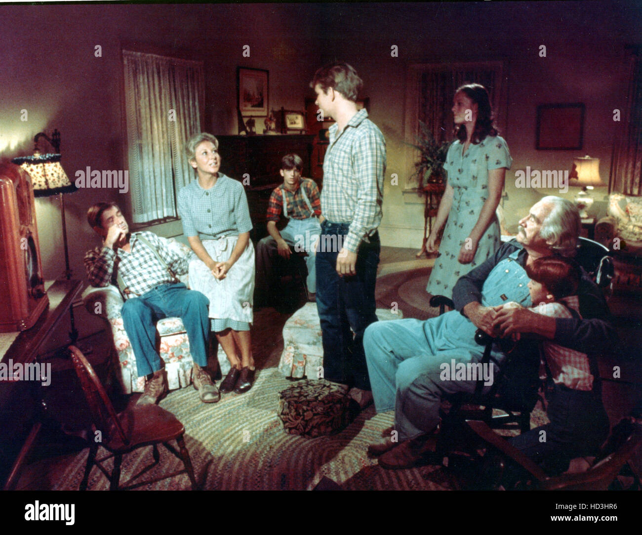 WALTONS, Ralph Waite, Michael imparato, Jon Walmsley, Eric Scott, Judy ...