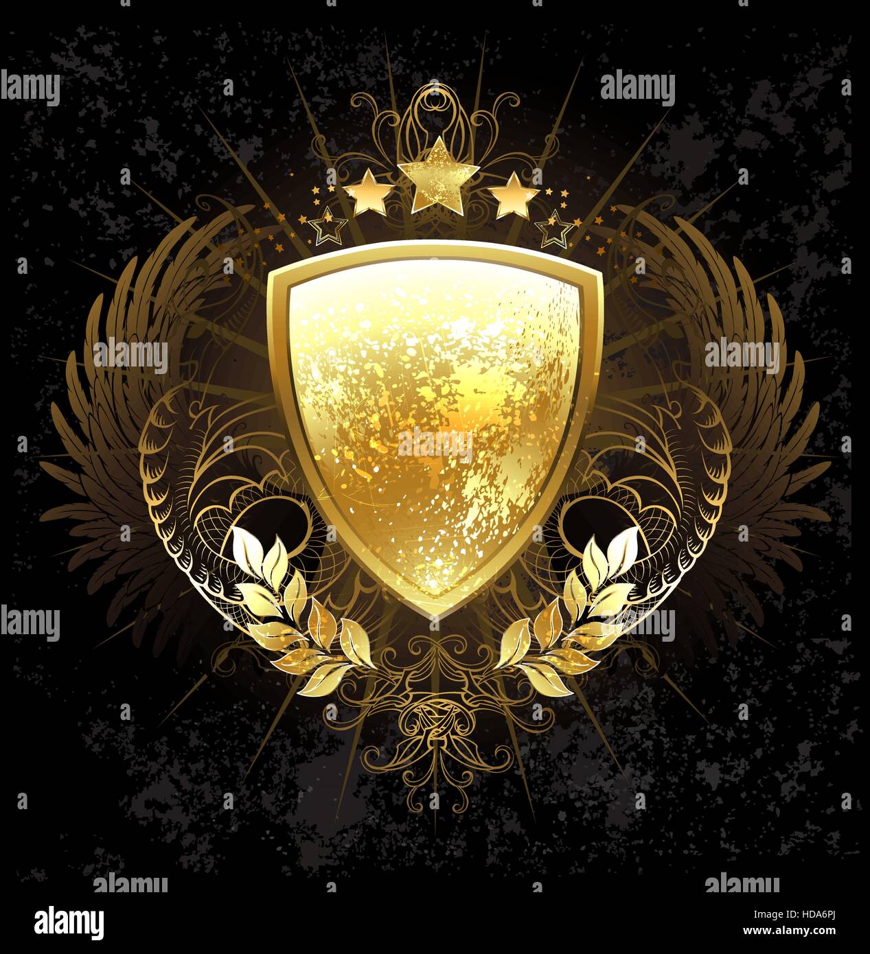 Alloro Stilizzato Immagini Vettoriali Stock - Alamy