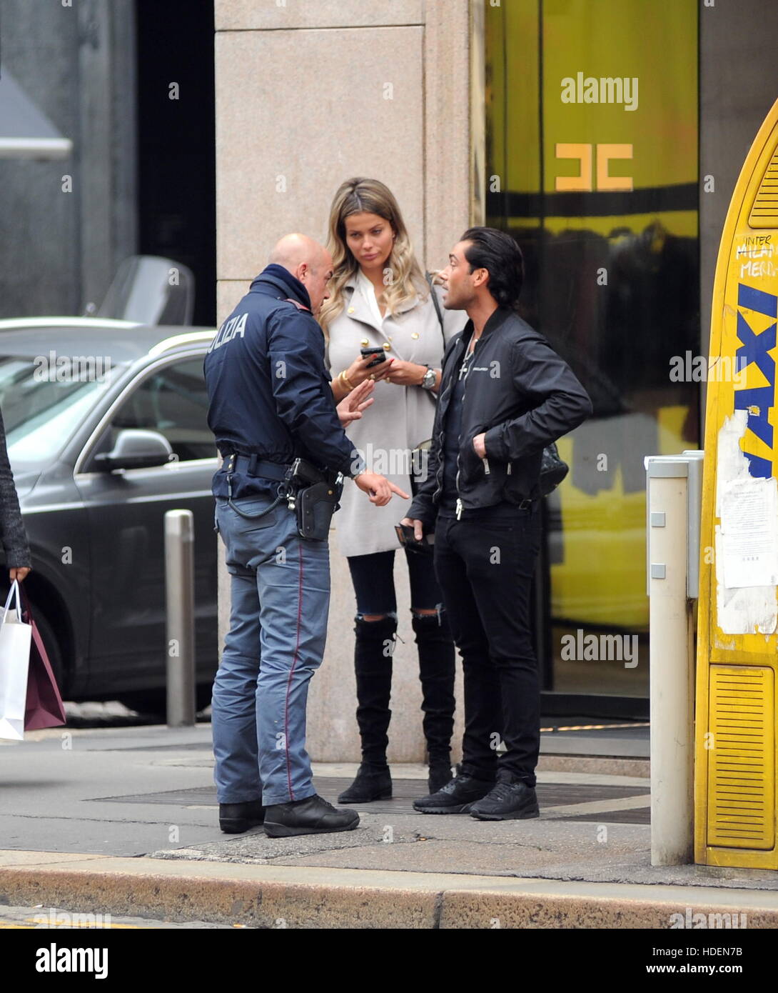 Natalia Bush e il fidanzato fermato dalla polizia in centro per ...