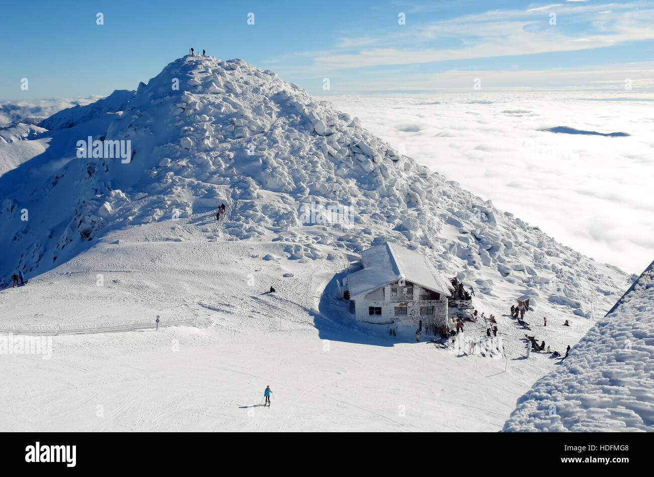 Vista del monte chopok bassi tatra immagini e fotografie stock ad alta ...