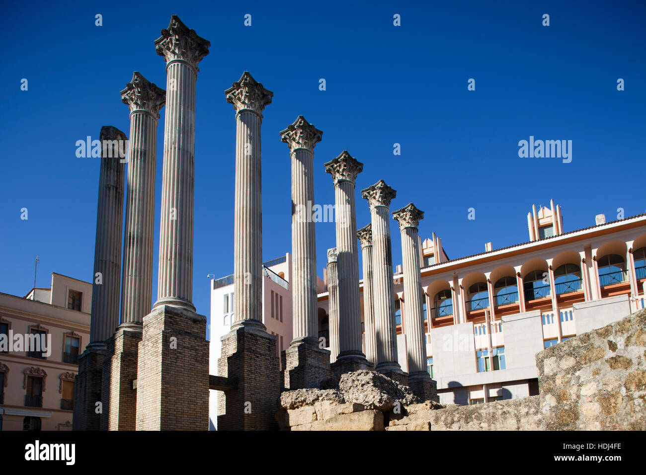 Colonne del tempio romano immagini e fotografie stock ad alta ...